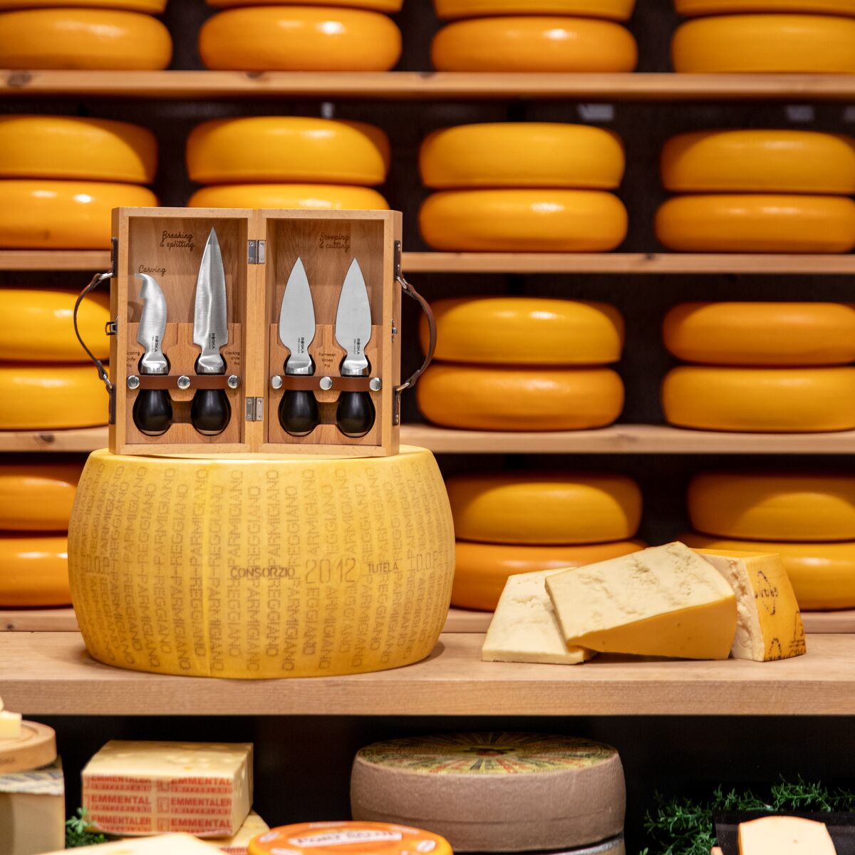 Professional Cheese Knives | Effortless Precision Cutting | BOSKA Food ...