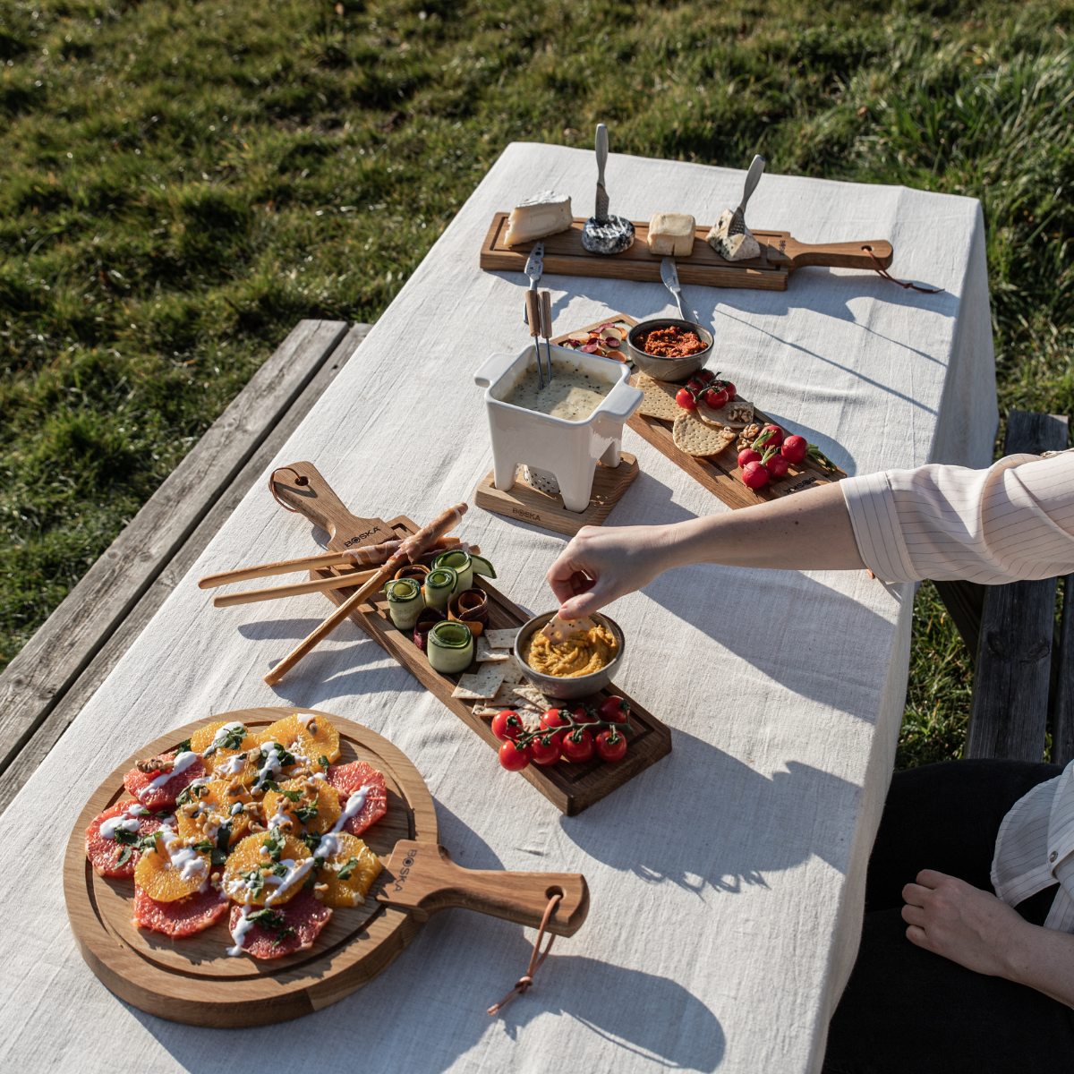 Le printemps sur votre plateau de fromages : fromages frais et ...