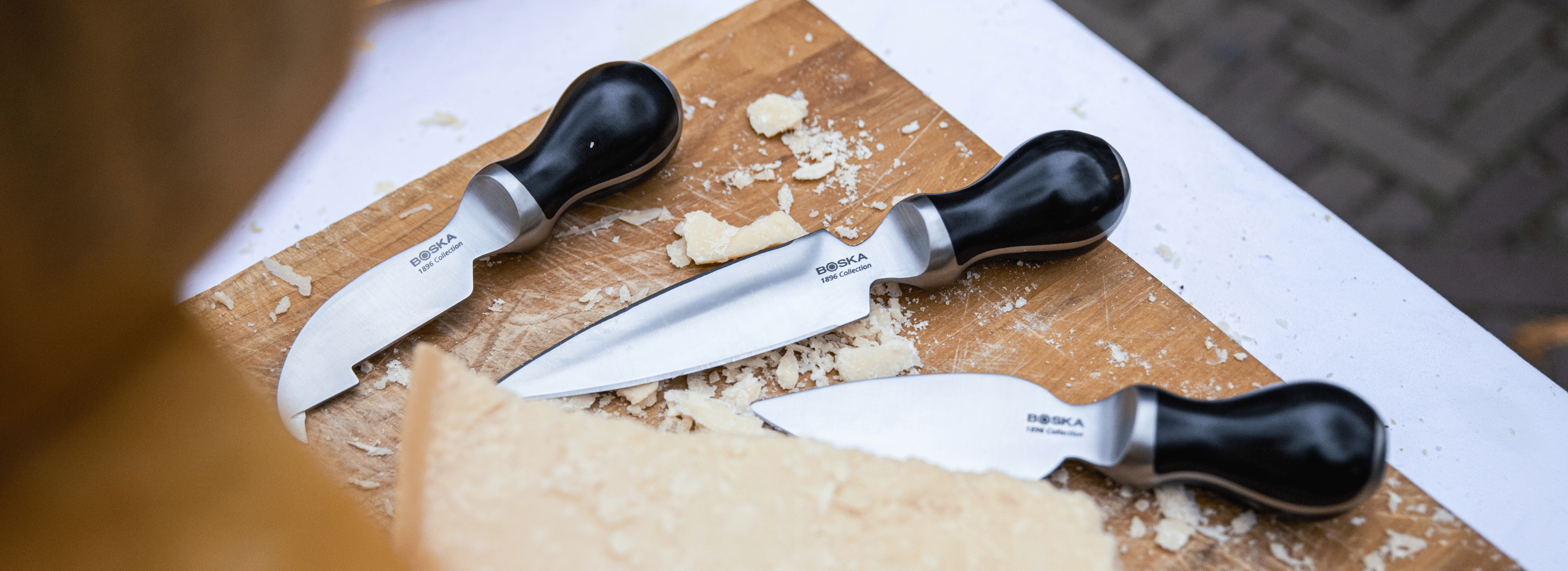 High-Quality Parmesan Knives | Perfect for Hard Cheeses | BOSKA Food Tools