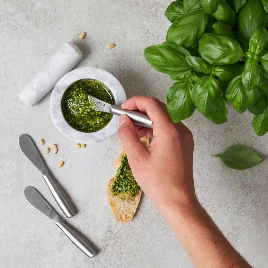 Spreading Knife Set Mini Copenhagen: Set of 3 Knives | Dishwasher Safe ...