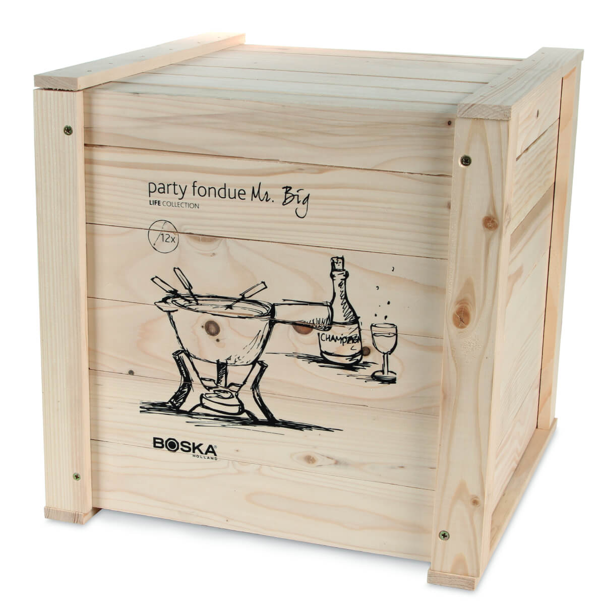 Fondue Set Mr. Big: Party Fondue for up to 12 People | Design Award ...